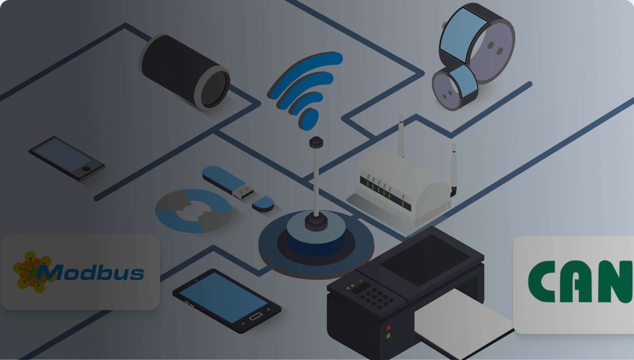 ModBUS and CANBUS in Industrial Communication