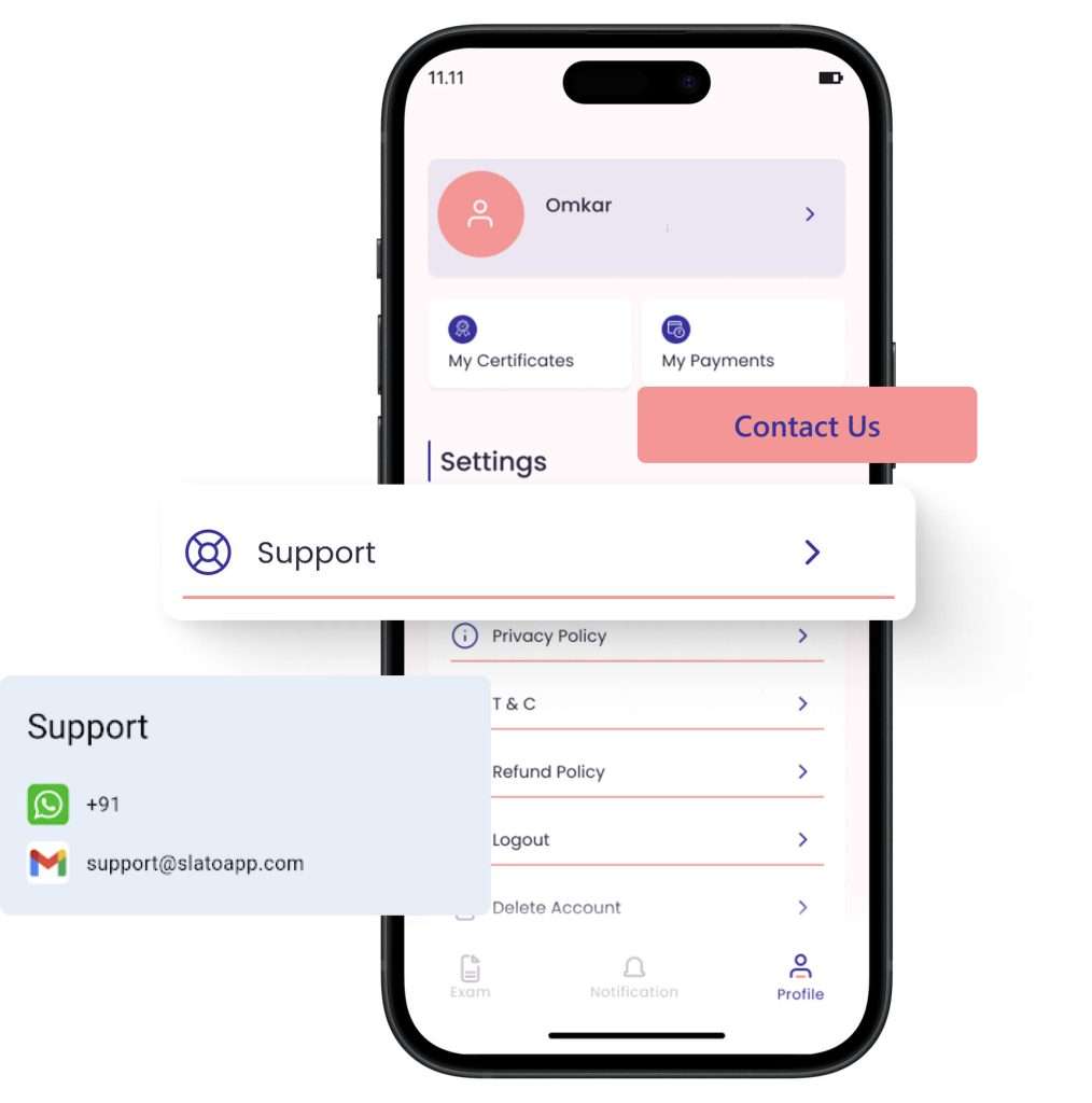 Slato Exams | Exam App to Practice & Prepare for Important exams